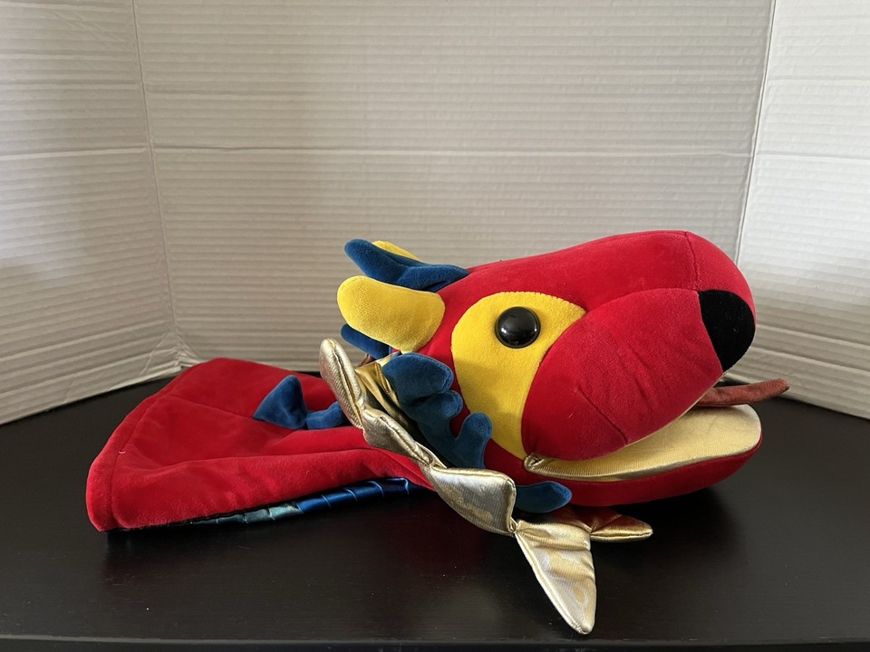 VTG Zylon The Dragon Puppet Manhattan Toy 1999 Baby Einstein Limited ...