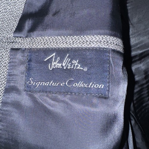 John Weitz Signature Collection Mens Charcoal Gray Jacket Sport Coat Blazer 48L | eBay