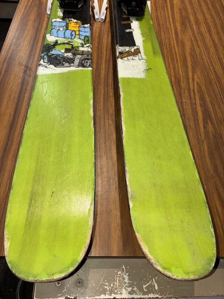 Line Sick Day Skis Twin Tip 183 cm Salomon STH 16 Bindings All Mountain ...