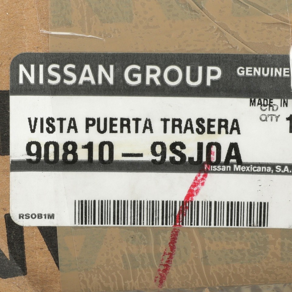 OEM NEW Genuine Nissan Rear Door Finish Molding 2013-2019 NV 200 90810 ...