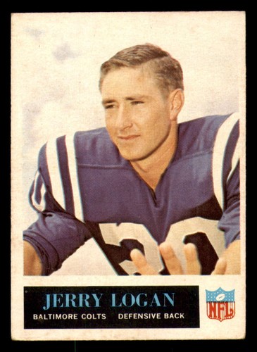 1965 Philadelphia #5 Jerry Logan Excellent Colts ID:321245 | eBay