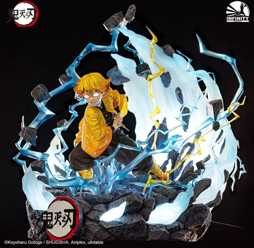 Infinity Studio Demon Slayer Agatsuma Zenitsu Resin Model Statue 1/4 ...