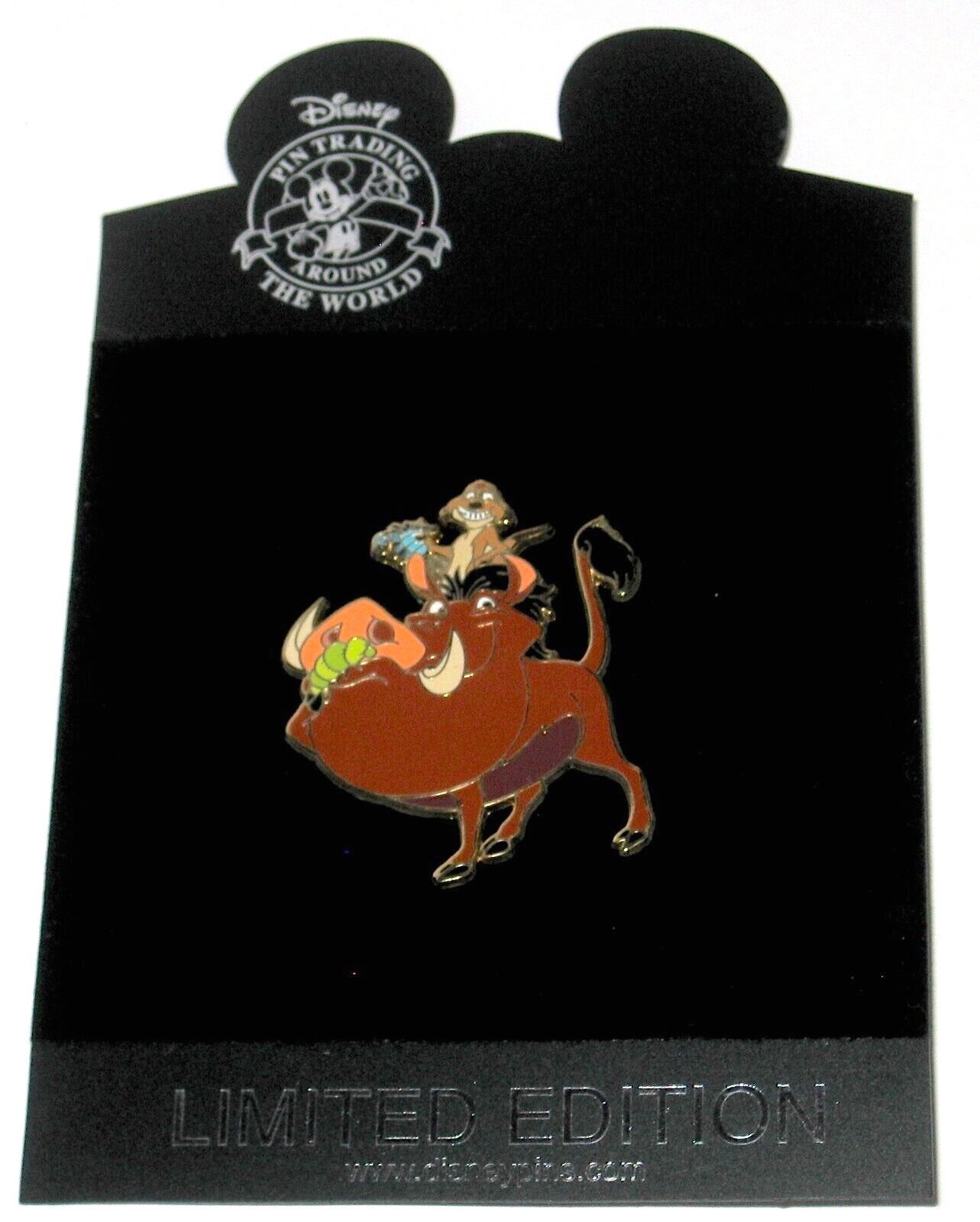 LE Disney Pin Lion King Sidekicks Timon & Pumbaa RARE NEW Tastes like ...