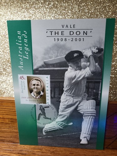 First Day Cover Postcard📮 (45c) 2001 The Don 📮 Bowral NSW | eBay