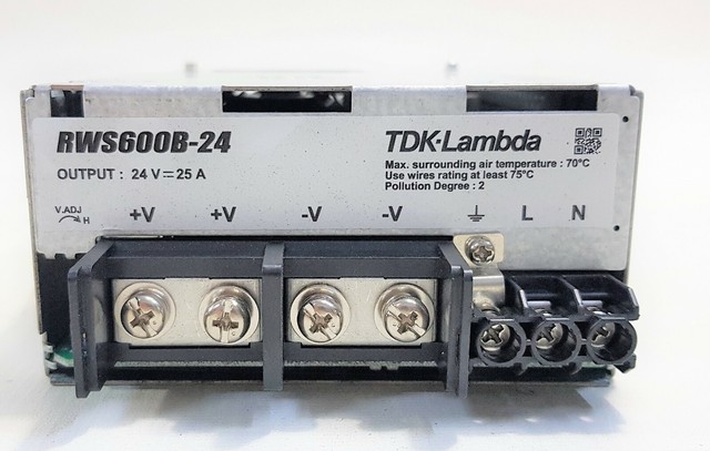 TDK Lambda Rws600b-24 Switching Power Supply 24v Enclosed for sale ...