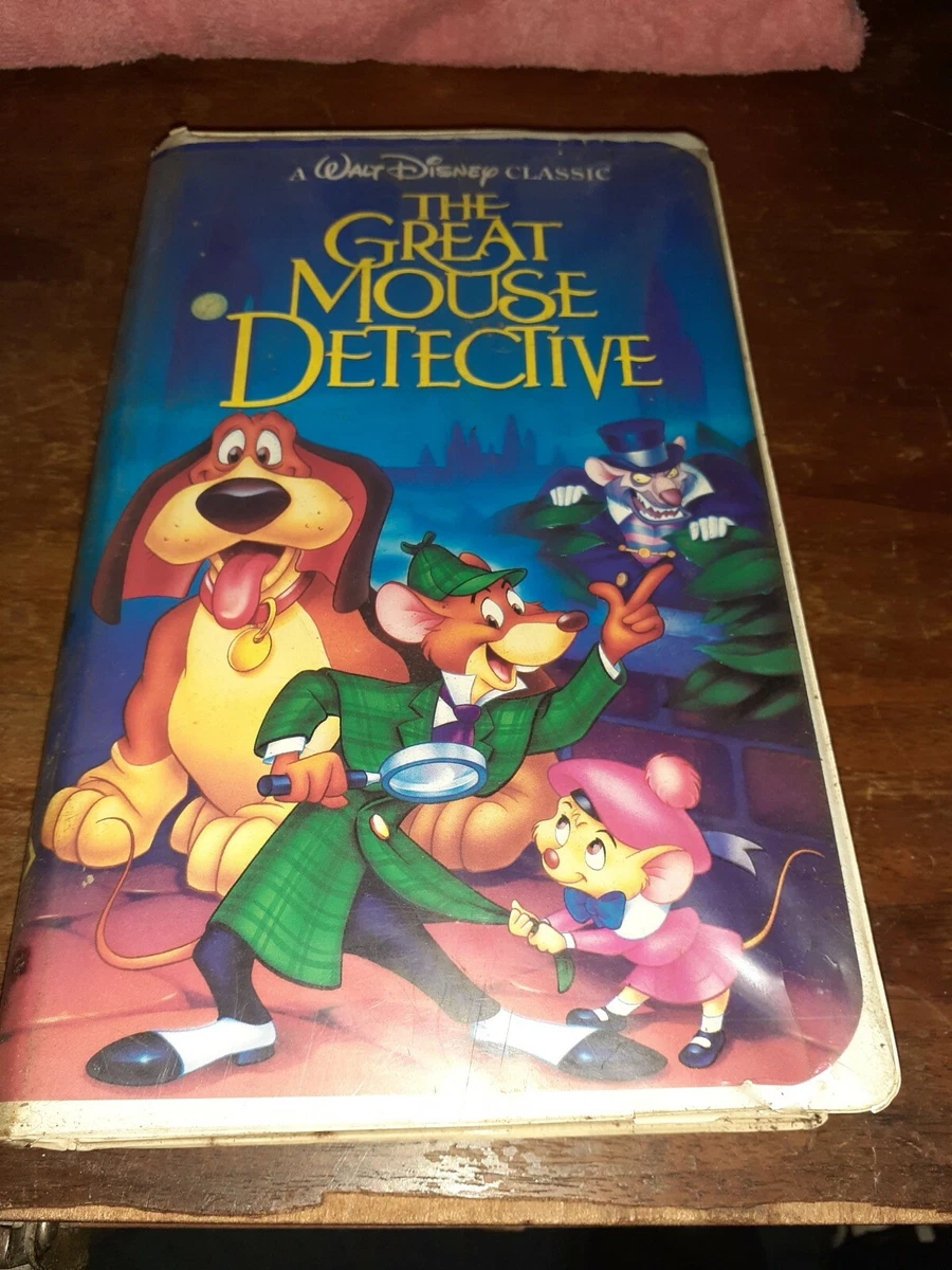 The Great Mouse Detective Vhs 1992