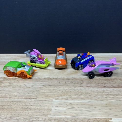 Nickelodeon Paw Patrol Diecast Cars Skyr Helicopter Vehicles Bundle Lot ...