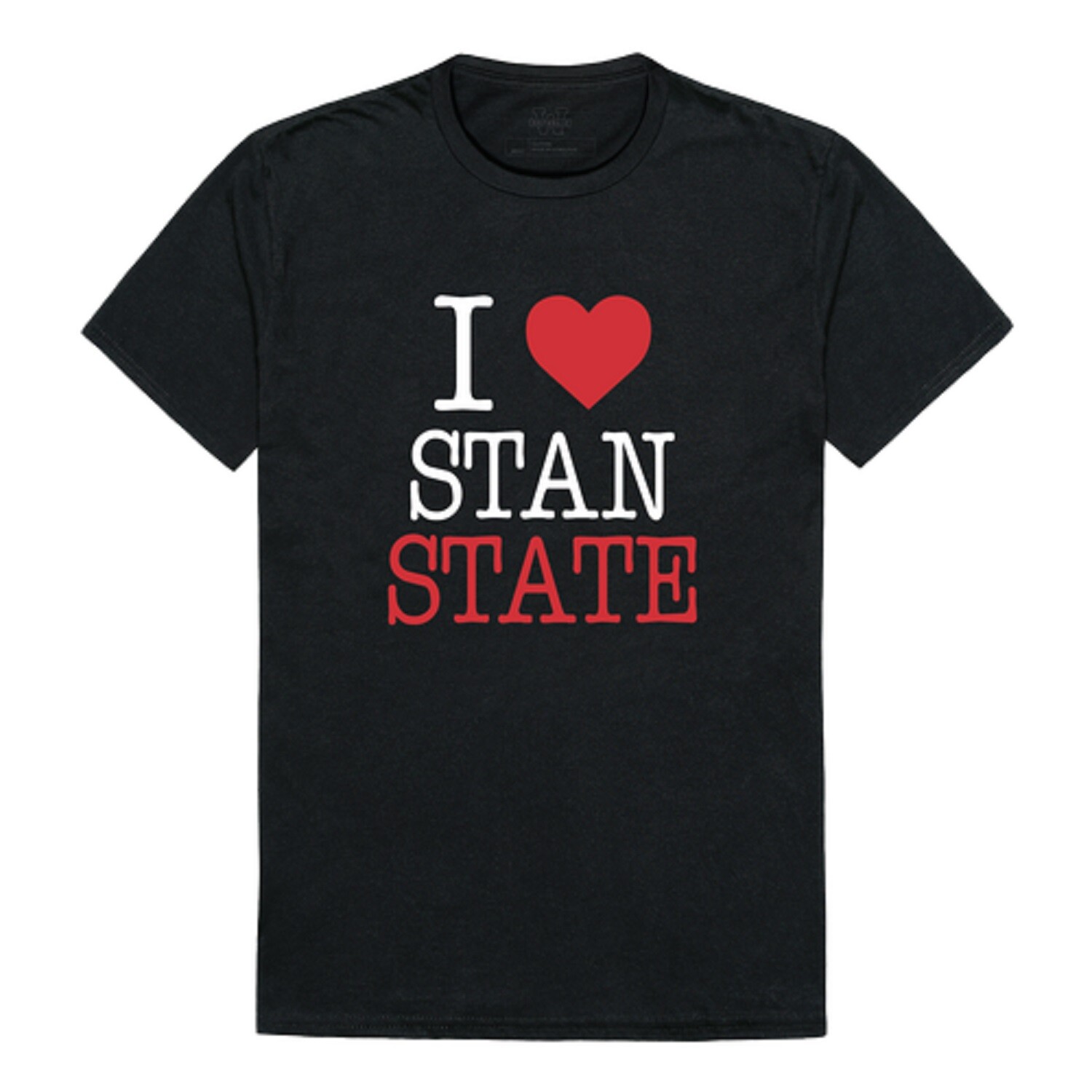 Cal State University Stanislaus Warriors CSUS NCAA Cotton I Love Tee T ...