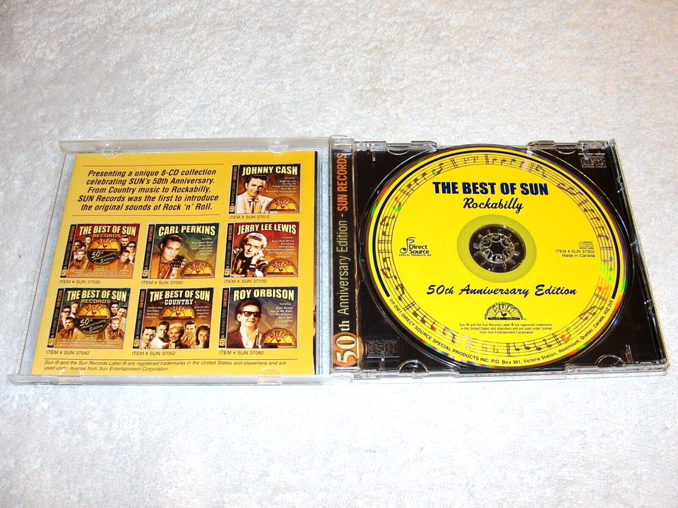 "The Best Of Sun Rockabilly" (CD, 2001, Sun Records), VG+ | eBay