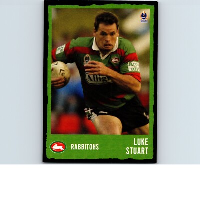 Luke Stuart South Sydney Rabbitohs 2004 Select NRL Daily Telegraph #124 ...