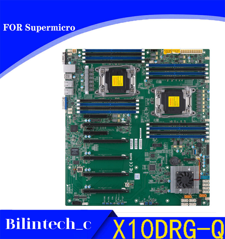 FOR Supermicro X10DRG-Q Motherboard LGA2011 128GB DDR4 LGA2011 C602 | eBay