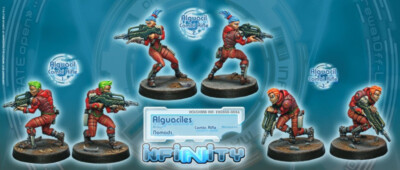 Corvus Belli Infinity Nomad Nomads Alguacil Trio OOP | eBay