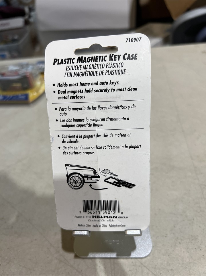 Hillman 710907 Large Plastic Magnetic Key Case New Sealed Key 🔑 ...