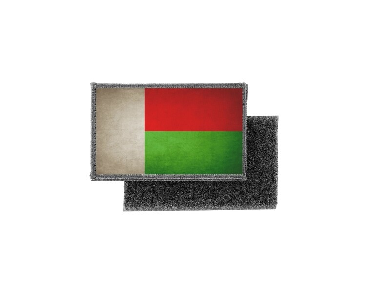 Vintage Madagascar Flag Badge Patch | eBay