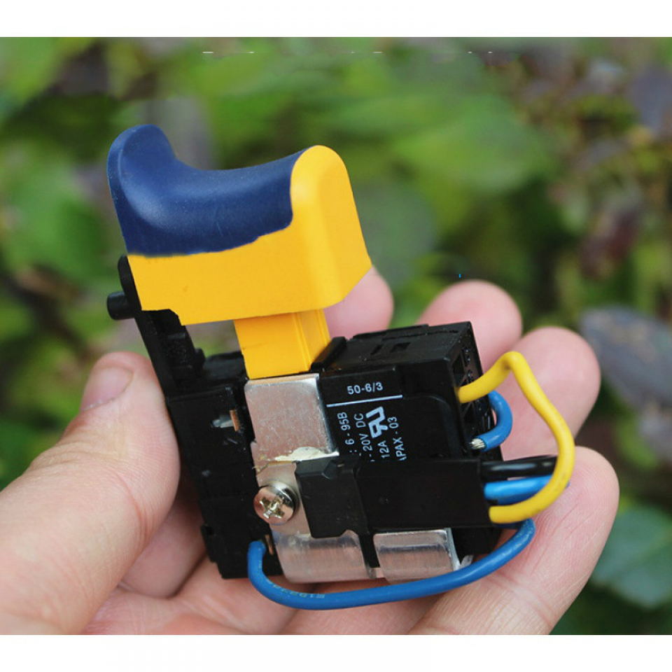 1pc Trigger Switch 9.6-20V DC 12A 50-6/3 #VXA78 CH CAPAX-03 MOD:6-95B ...