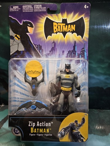 DC Comics Batman Zip Action Batman 5.5" Action Figure 2004 Vintage ...