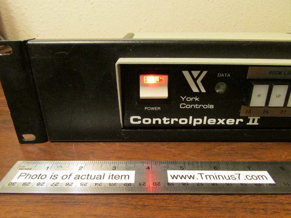 York Controls Controlplexer II Model D-12 12-Channel Decoder For ...