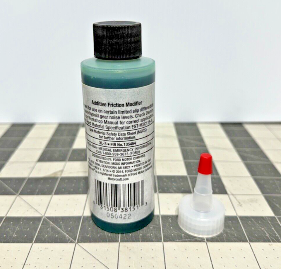 FORD MOTORCRAFT XL3 Friction Modifier Additive Limited Slip ...