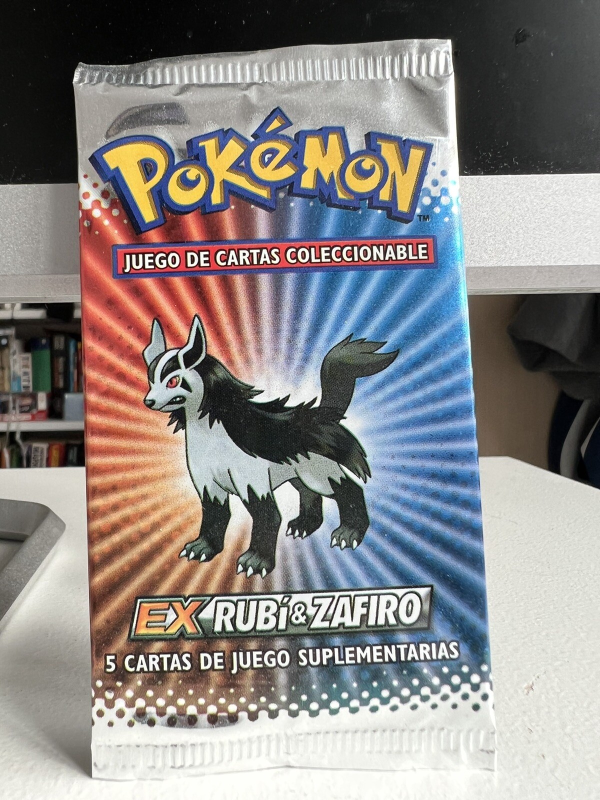 EX Ruby & Sapphire Booster Pack Spanish Pokemon 2004 Sealed Unweighted ...
