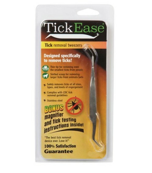 Tickease Tick Remover Dual Tipped Tweezers 1 Count - for sale online | eBay
