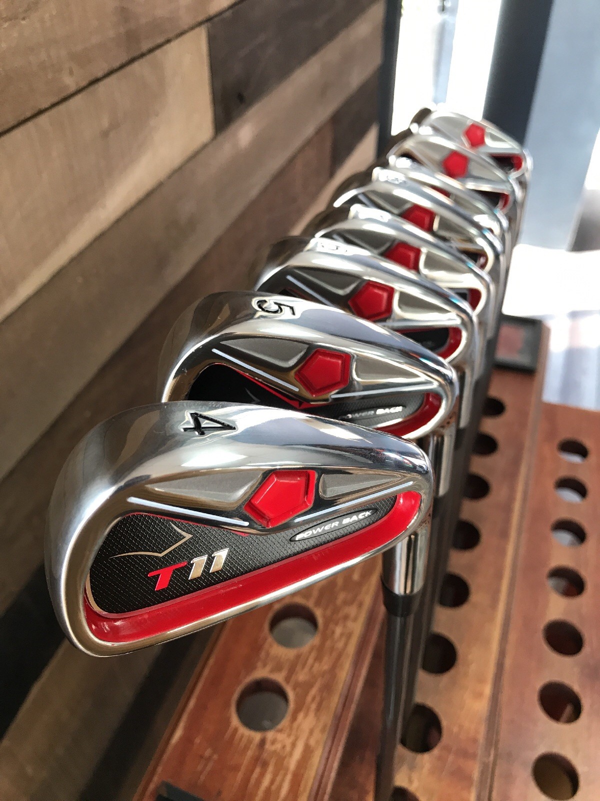 DEMO T11 Custom Made Golf Clubs Iron Set 4-SW REGULAR Graphite Shafts ...