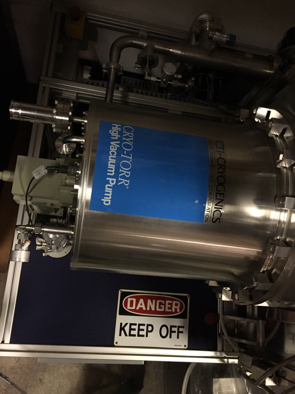 CTI 400 CT-400 Cryotorr Cryo Pump ISO with HVA ISO Valve / Mint / 4 mo ...