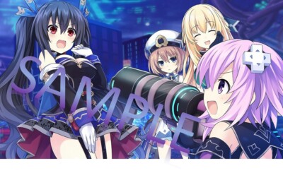 Neptunia Virtual Stars Neptune Noire Blanc Vert B2 Tapestry Wall Scroll ...