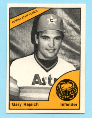 1977 TCMA Minor League Cocoa Astos-- Gary Rajsich -- Box 166 | eBay