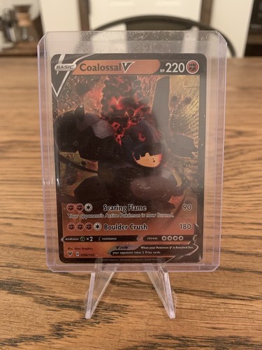 Coalossal V 098/185 - SWSH: Vivid Voltage Ultra Rare - Pokemon TCG (NM ...