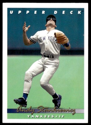 1993 Upper Deck Baseball Card Andy Stankiewicz New York Yankees #257 | eBay