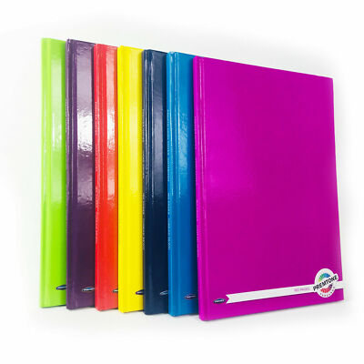 A4 Notebook Jotter Writing Pad Hardback Lined Sheets Kids Homework ...