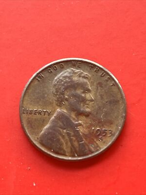 1953-S 1C RD Lincoln Cent | eBay