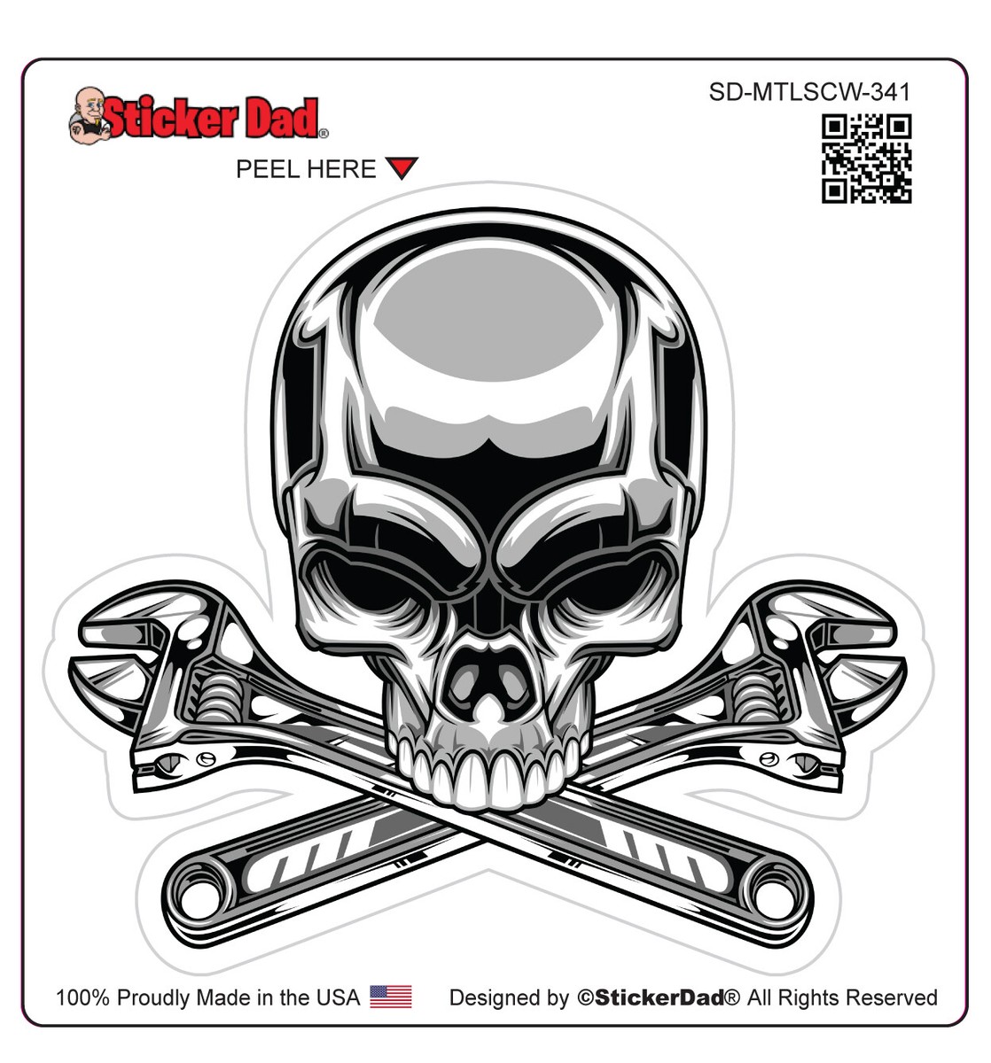 Skull And Cross Wrenches