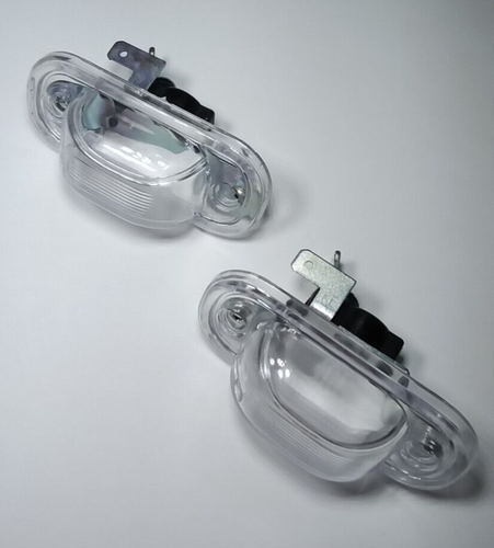 LICENSE PLATE LIGHT ASSEMBLY LENS & BULBHOLDERS PAIR VOLKSWAGEN VANAGON ...
