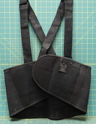 Valeo Heavy-Duty Elastic Support Belt Weight Lifting Strength Training ...