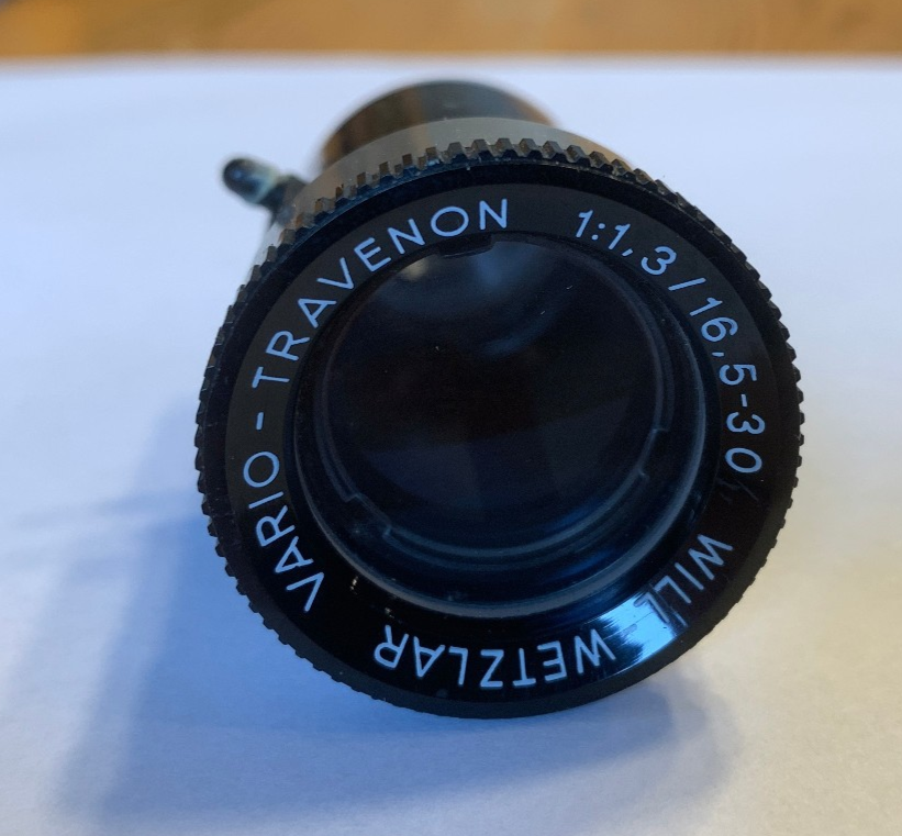 BAUER - ROYAL Super 8 Sound projector LENS Vario-Travenon f/1.3 16.5 ...