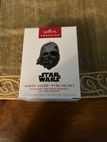 2025 Hallmark Darth Vader Pyre Helmet Limited Edition NIB | eBay