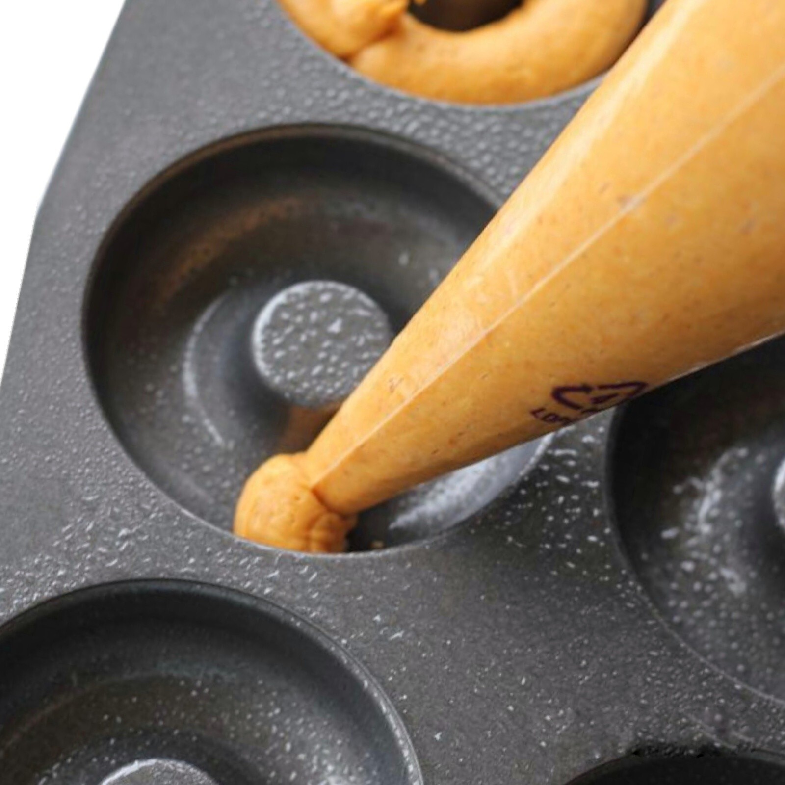 Donut Mould Doughnut Mold Baking Pan Tray Cake Biscuit Muffins Non ...