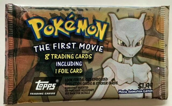 RARE 1999 Topps Pokemon The First Movie Trading Cards Animation Edition ...