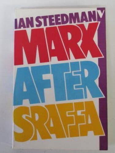 Marx After Sraffa - Paperback By Steedman, Ian - VERY GOOD ...