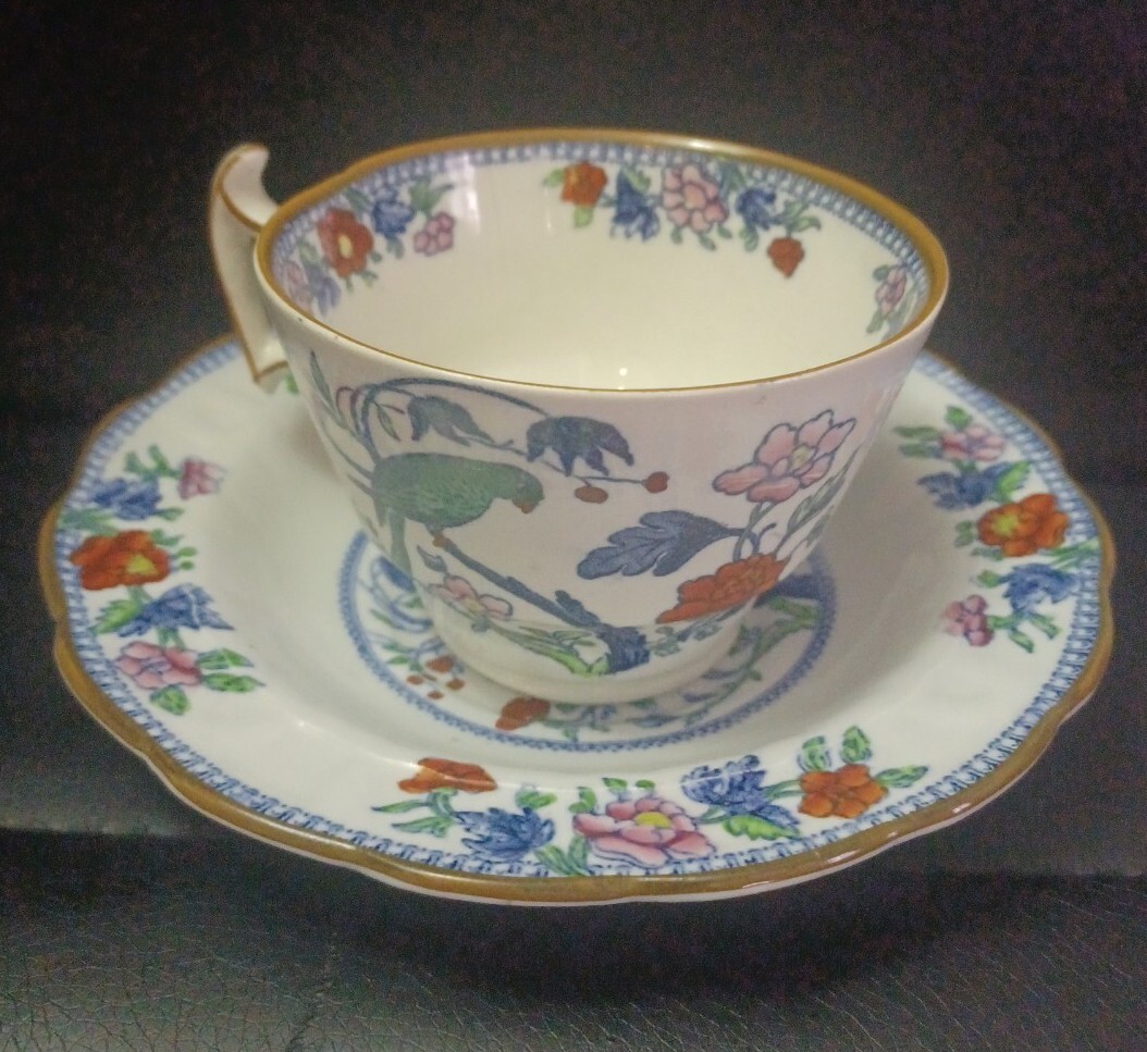 BOOTHS SILICON CHINA ENGLAND.ANTIQUE.V.RARE SET OF 4 | eBay Australia