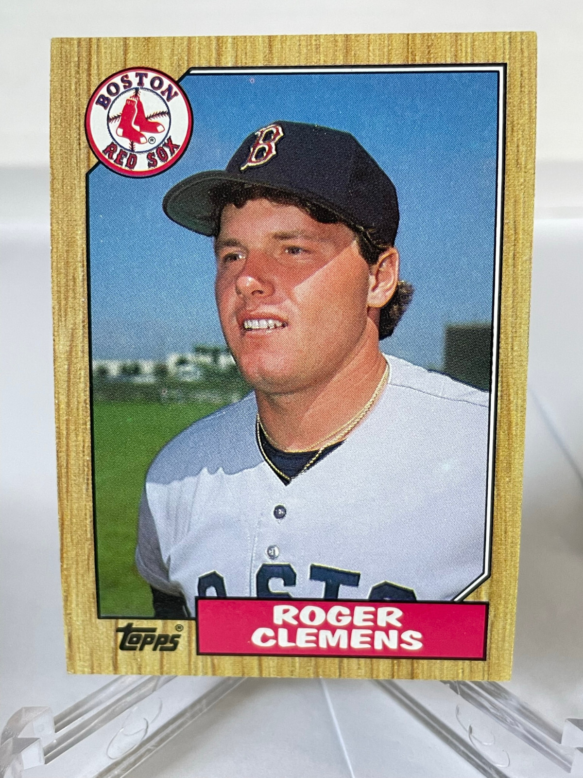 Roger Clemens 1987 Topps #340 Boston Red Sox | eBay