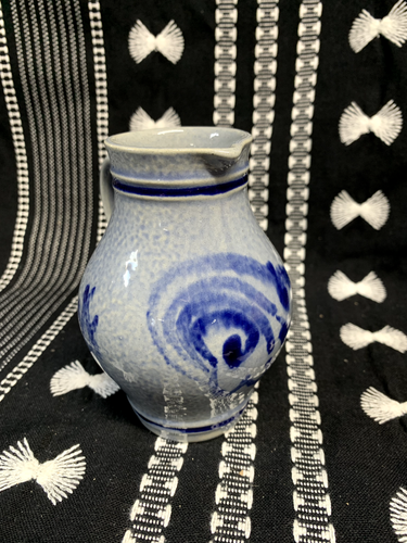 Vintage Marzi And Remy Salt Glazed Pottery Pitcher 5 Inch West Germany ...