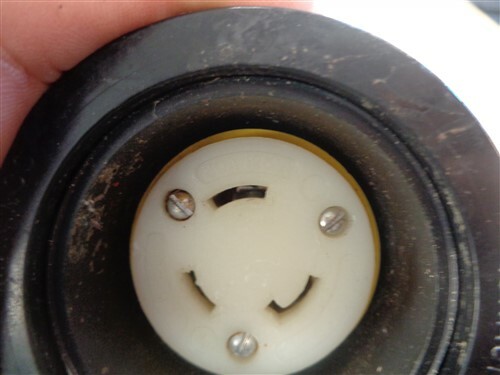 MARINCO Y ADAPTER CABLE 50 AMP 125 / 250 VOLT W/ GROUNDING CLIP MARINE ...