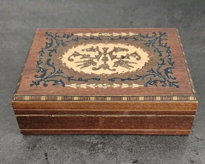 Beautiful Gabriella Vintage Italian Wooden Jewellery Box | eBay UK