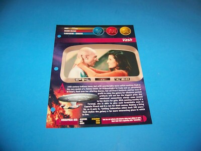 Star Trek The Next Generation "Vash" Star Trek Universe 1997 | eBay