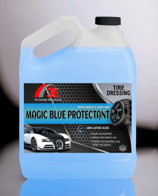 Blue Dressing Tire Shine