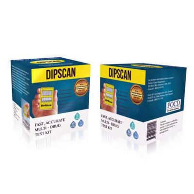 DIPSCAN DRUG TEST KIT DETECTION PHARMACY DIPSCAN-6 | eBay Australia