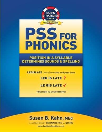 PSS For Phonics: Position In A Syllable Determines Sounds & Spelling by ...