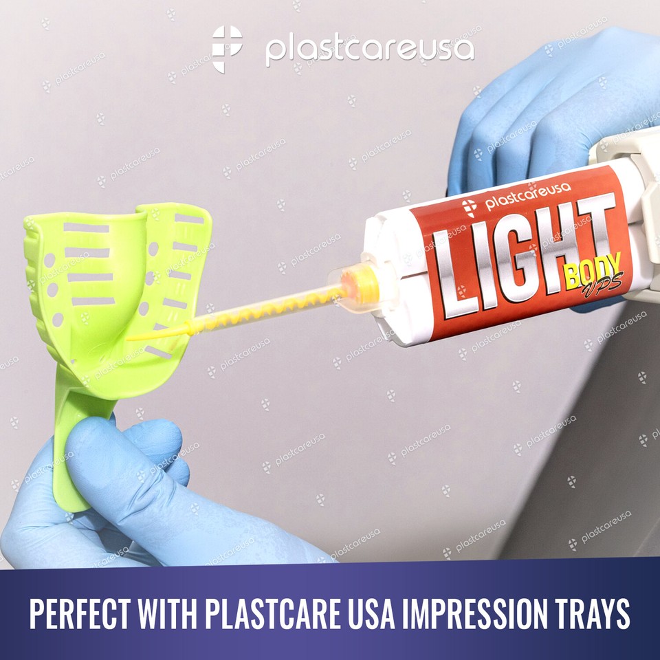 Dental Impression Material Light Body, Fast Set PVS VPS (16 Cartridges ...